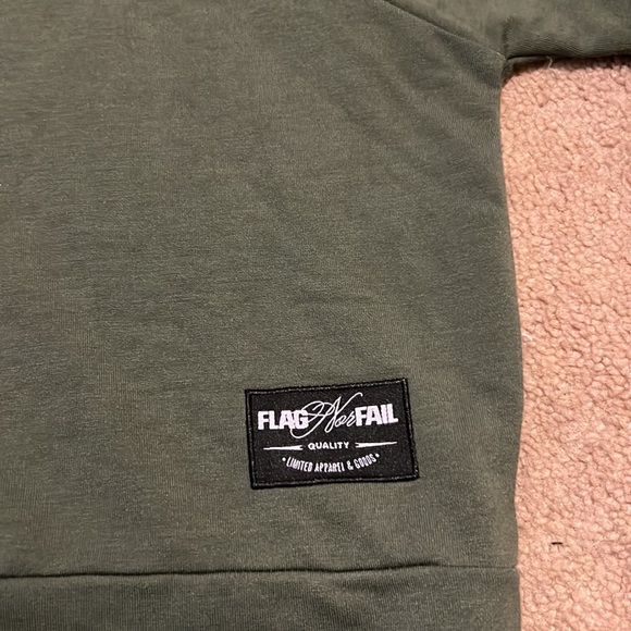 flag nor fail | Tops | Flag Nor Fail Cropped Hoodie | Poshmark